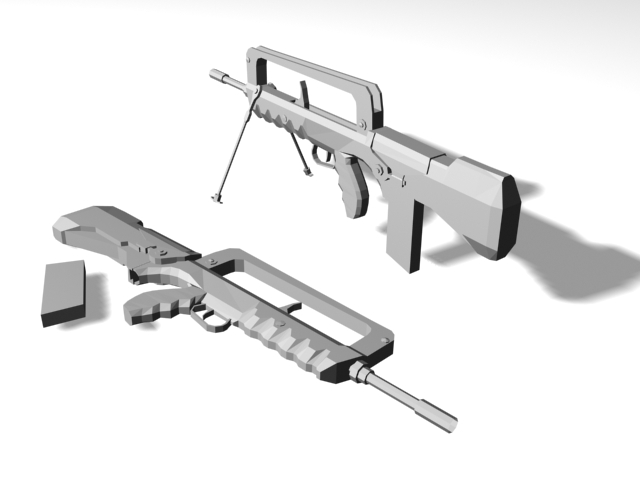 Mass Hysteria Games | FAMAS Renders